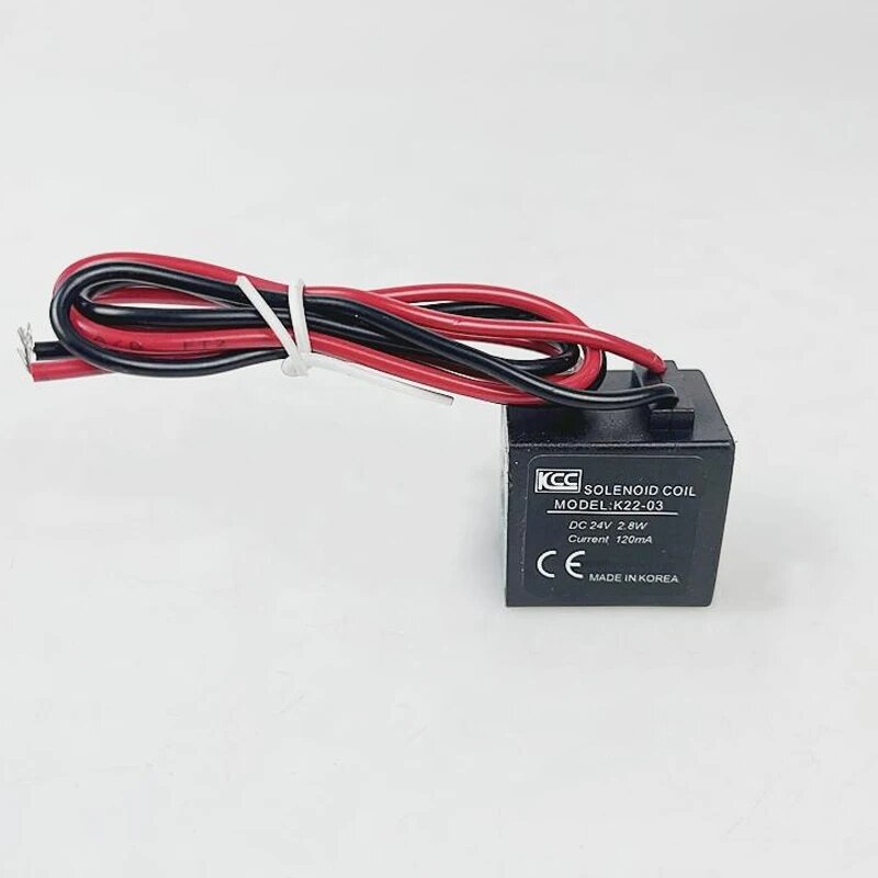 Соленоидная катушка KCC K22-02 K22-03 K22-04L K18-02 SC2-A2 DC24V with Wire
