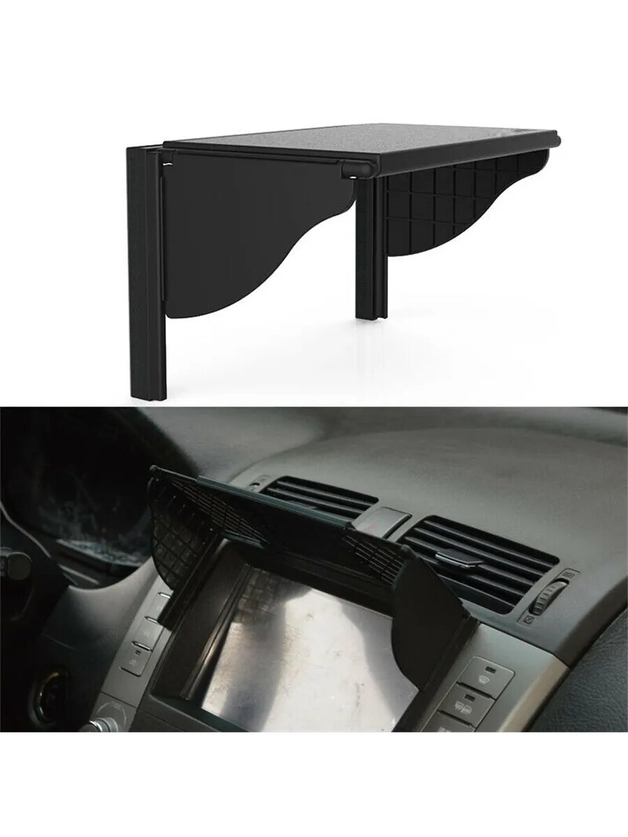 1Шт Автомобильный GPS/DVD/LCD Навигационный Солнцезащитный Козырек 6-10 "Универсальный Регулируемый