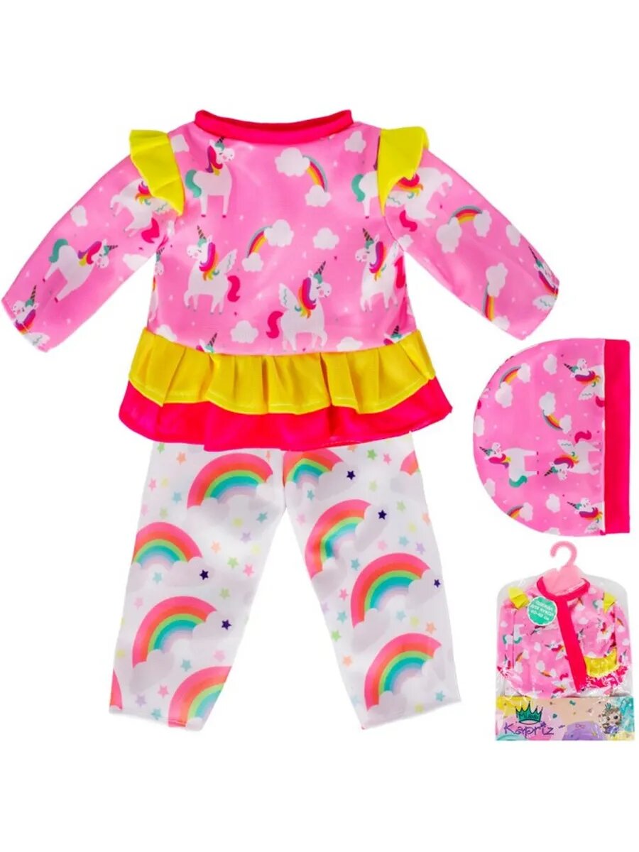 Одежда для пупса MK-BLC245F в пак.