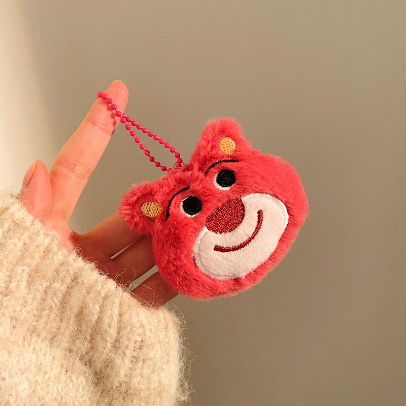 Милый плюшевый брелок в виде куклы, маленькая подарочная цепочка, креативный мультяшный брелок, рюкзак в виде куклы, аксессуар для машины в девичьем стиле 3577