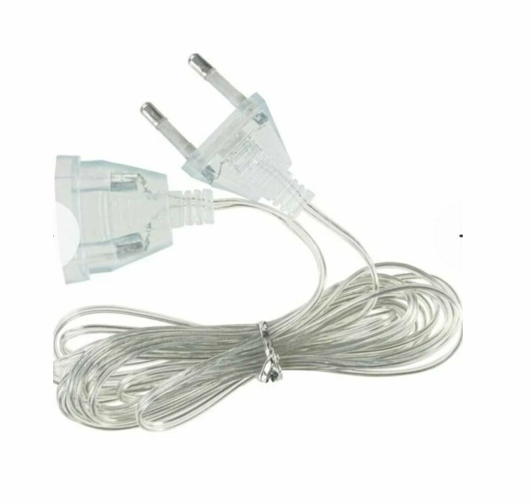 Удлинитель для гирлянды, Прозрачный