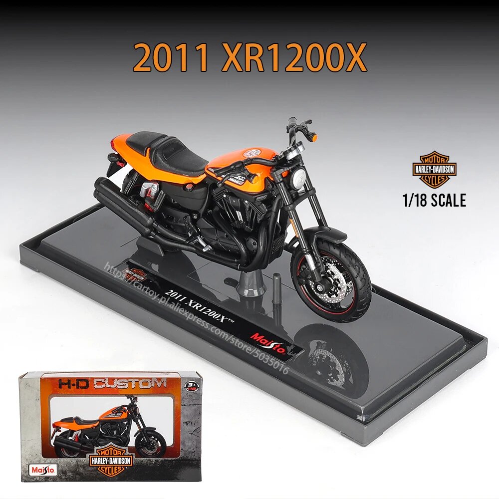 Maisto 1:18 Harley-Davidson Road King Fat Bob 114 Pan America 1250