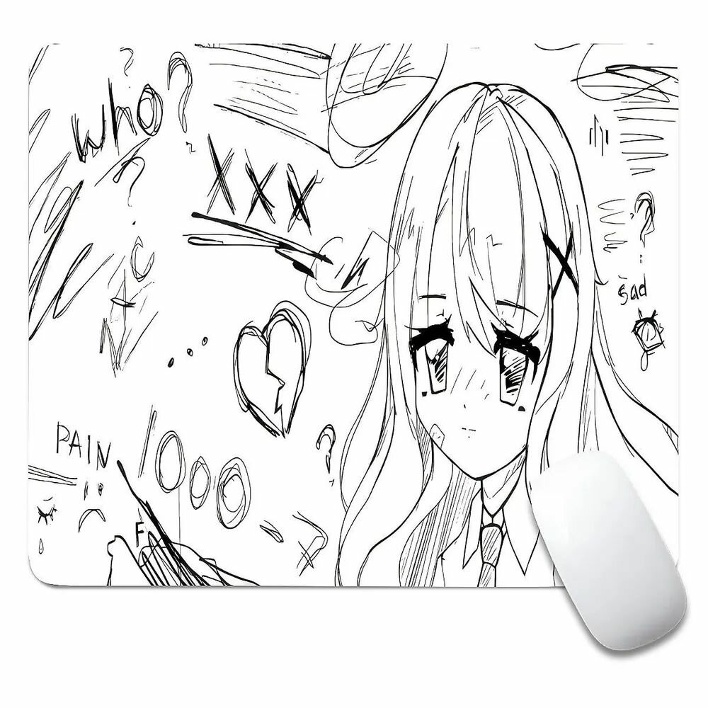 Коврик для мышки, S, белый