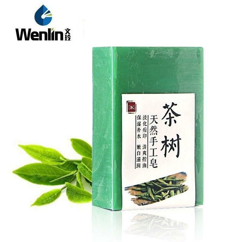 100 г мыла с эфирными маслами на растительной основе для контроля жирности кожи и лечения акне