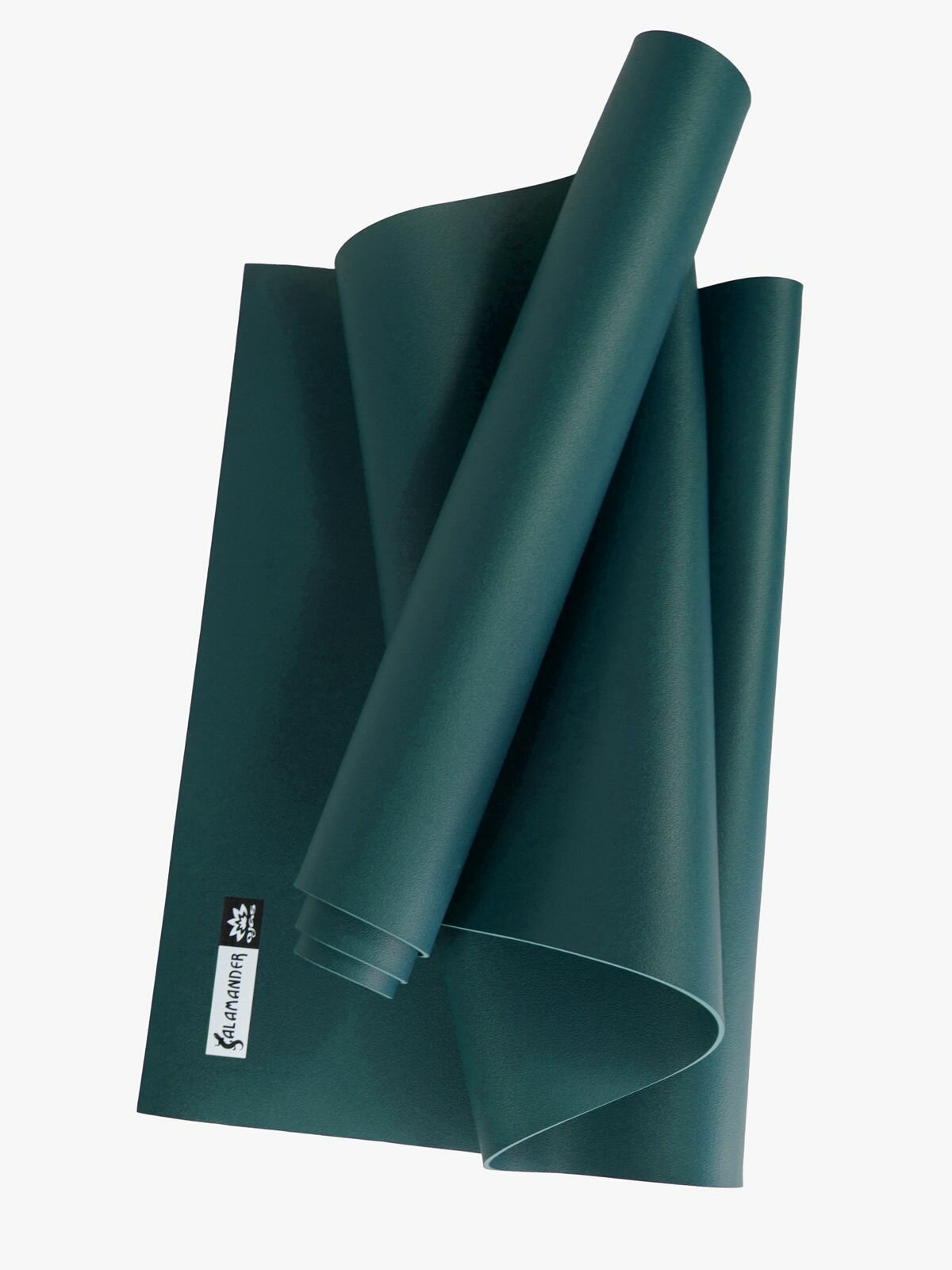 OJAS Salamander Optimum 185 х 60 х 0,4 см, изумрудный коврик для йоги Оджас Саламандер Оптимум нескользящий из натуральной резины, каучука