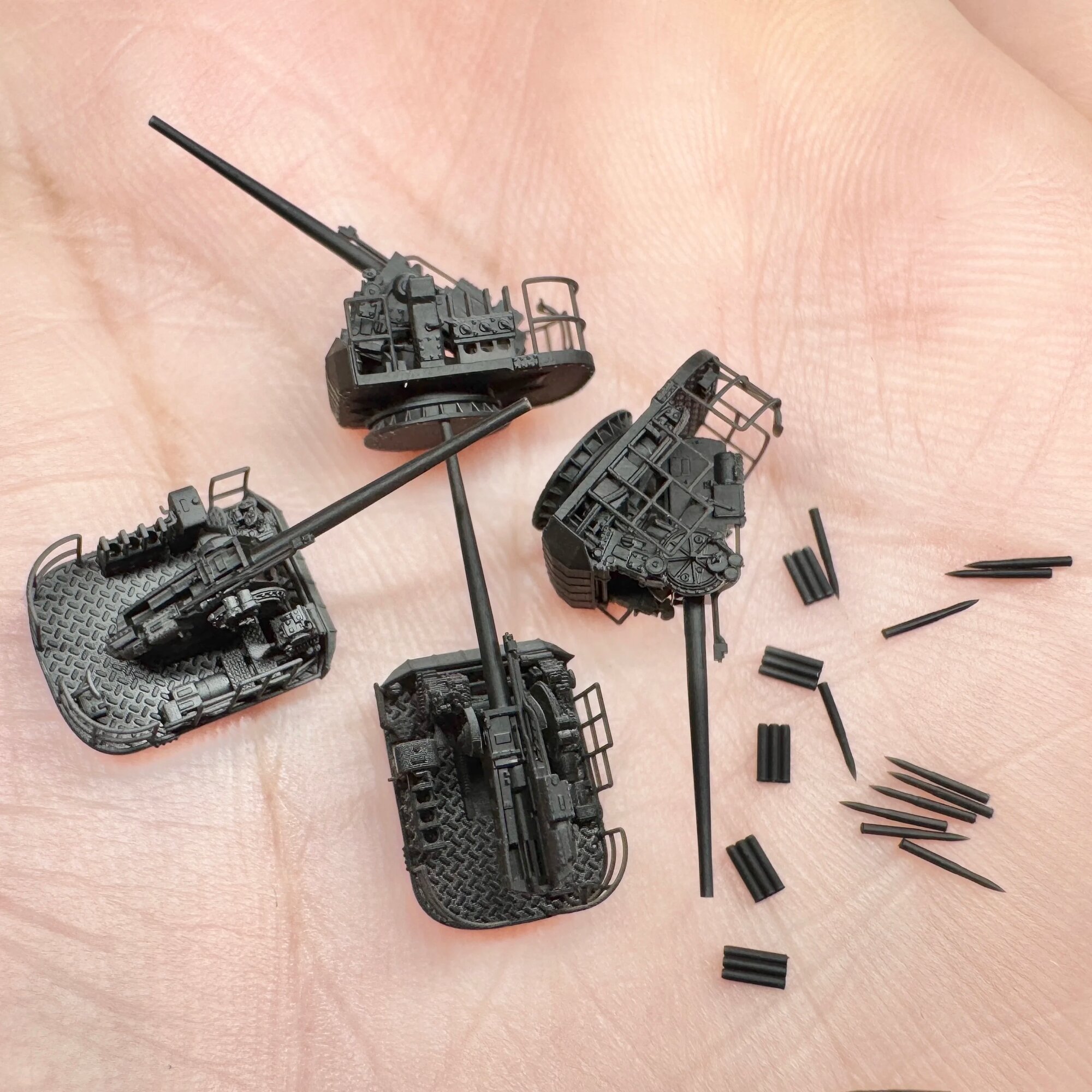 MUYI MODEL STUDIO 3D-принт комплект 1/350 M350019 USN 5IN /38 MK12