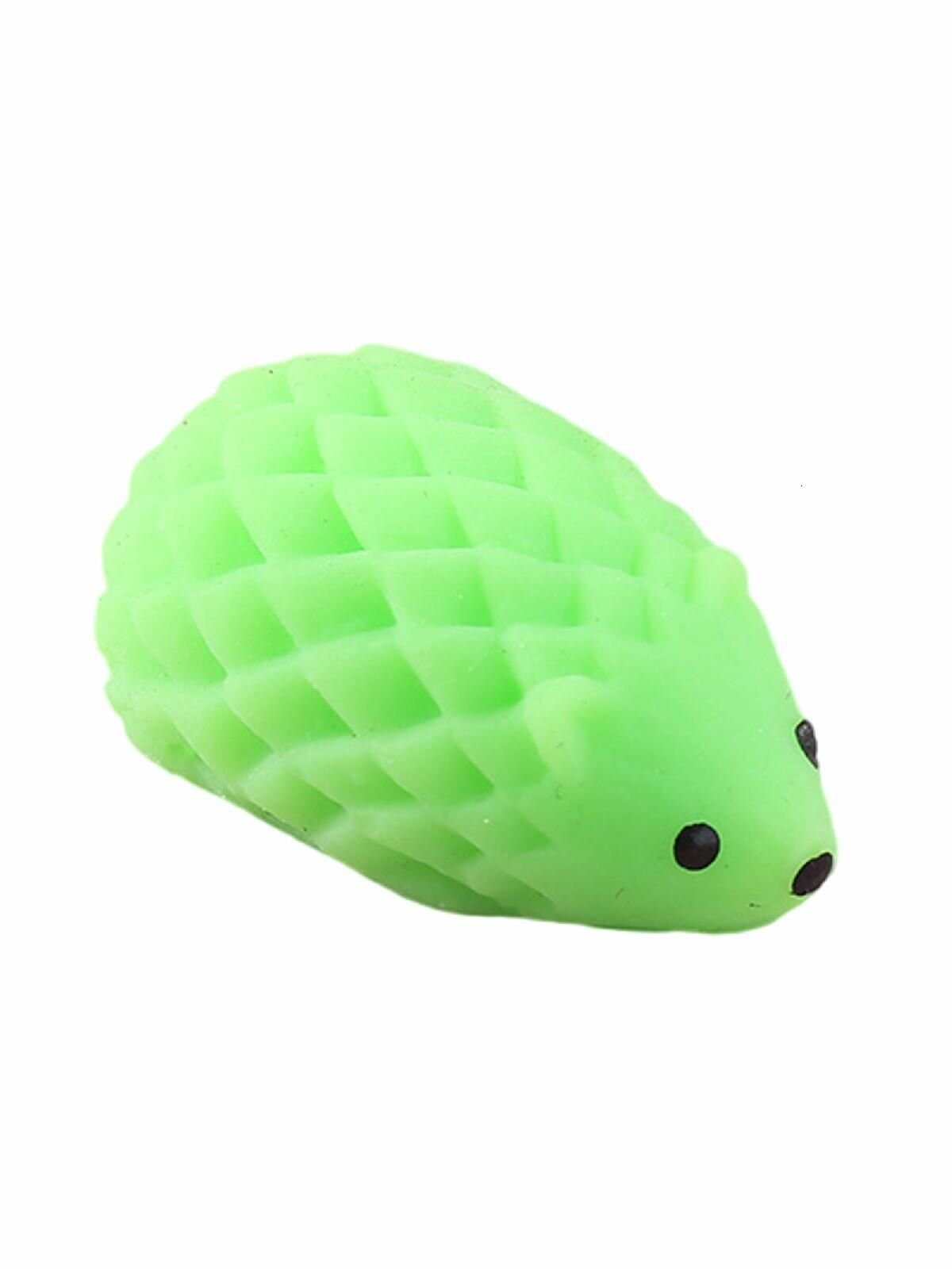 Игрушка антистресс, Странная игрушка для снятия стресса, Маленький Ежик щиплет Музыку-Зеленый