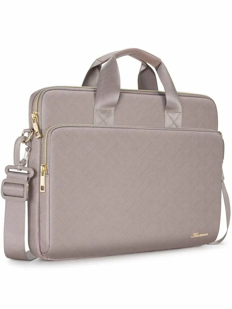 NIDOO Сумка для ноутбука 15.6 16 универсальная - стильная водоотталкивающая сумка для бизнеса и путешествий с дополнительными карманами для аксессуаров