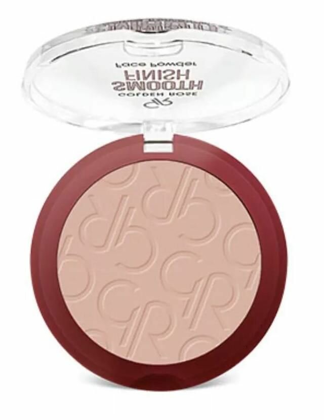 Пудра для лица GOLDEN ROSE Smooth Finish Face Powder, компактная