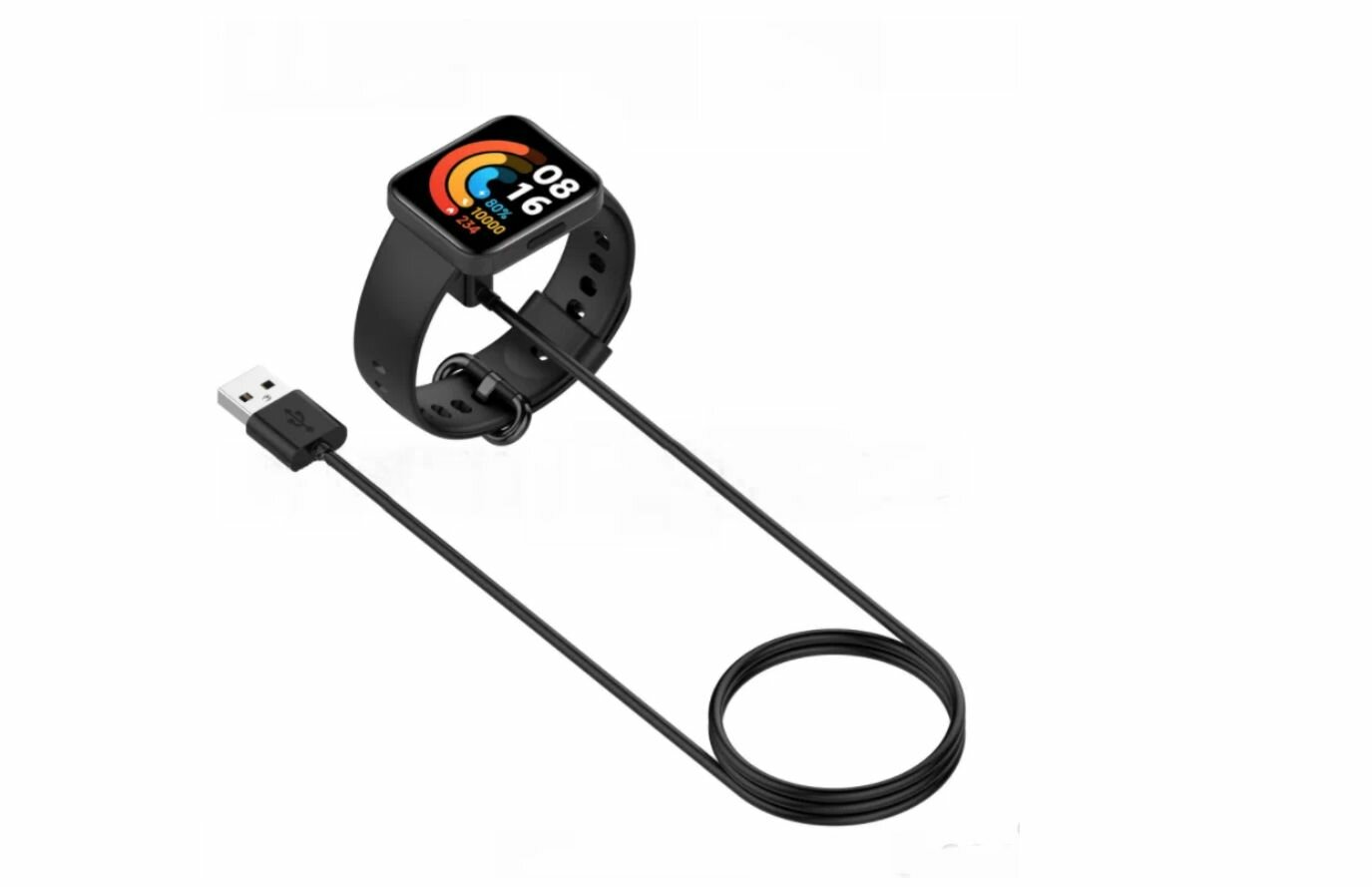 USB-зарядное устройство, кабель, док-станция, магнитная база MyPads Batt для умных смарт-часов Xiaomi Redmi Watch 2 Lite