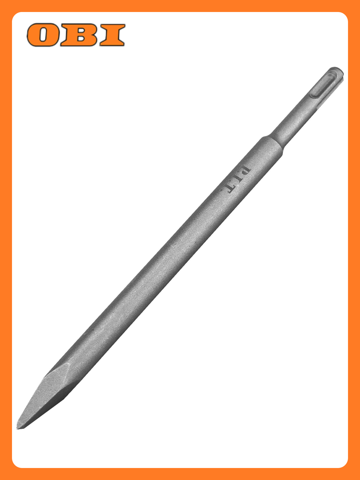 Зубило P.I.T. AMAS08-0014P, SDS-Plus, пикообразное, для камня, кирпича, бетона, 250мм