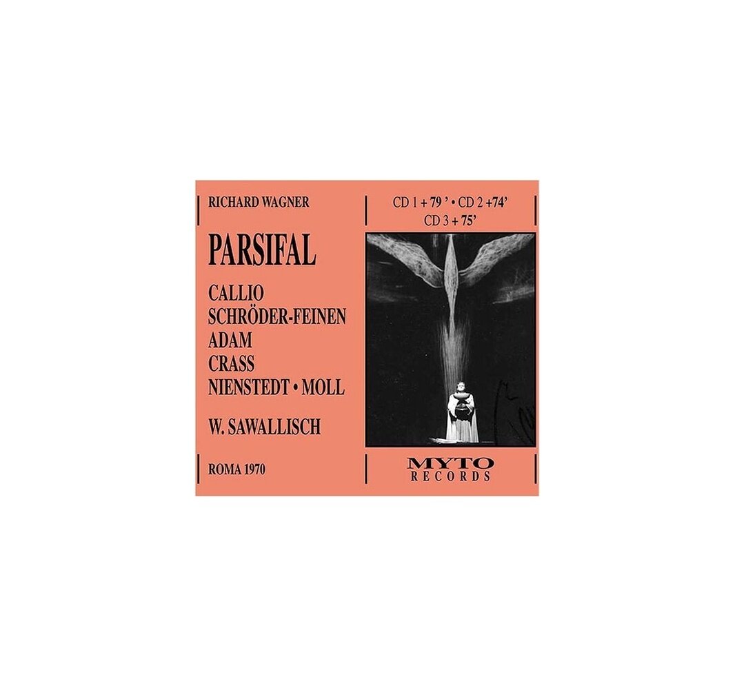 Диск Richard Wagner: Wagner: Parsifal (Rome 1970) (3 CD)