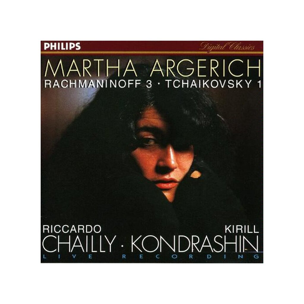 Rachmaninov: Piano Concerto No.3 / Tchaikovsky: Piano Concerto No.1. Martha Argerich (1 CD)