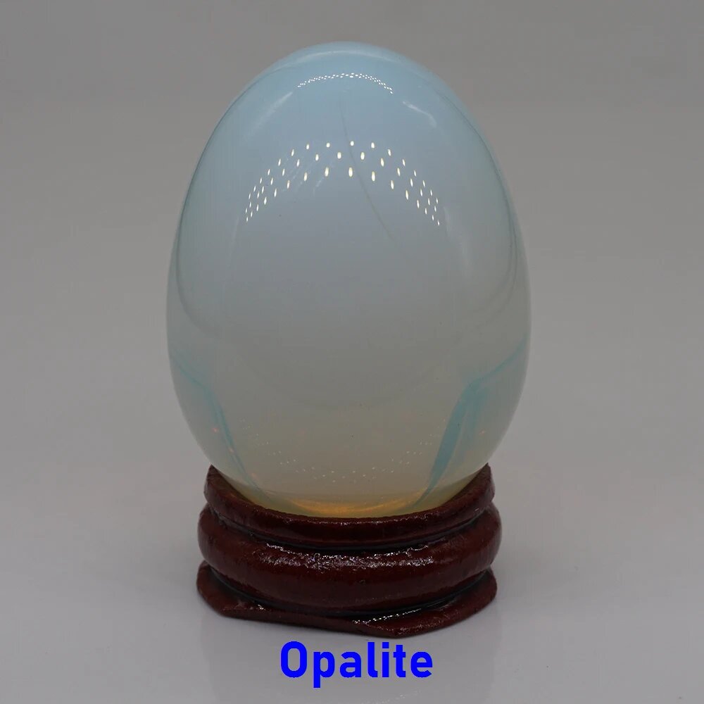 Йони яйцо из амазонита/аметиста/черного обсидиана/камня крови/синего авантюрина/синего Opalite