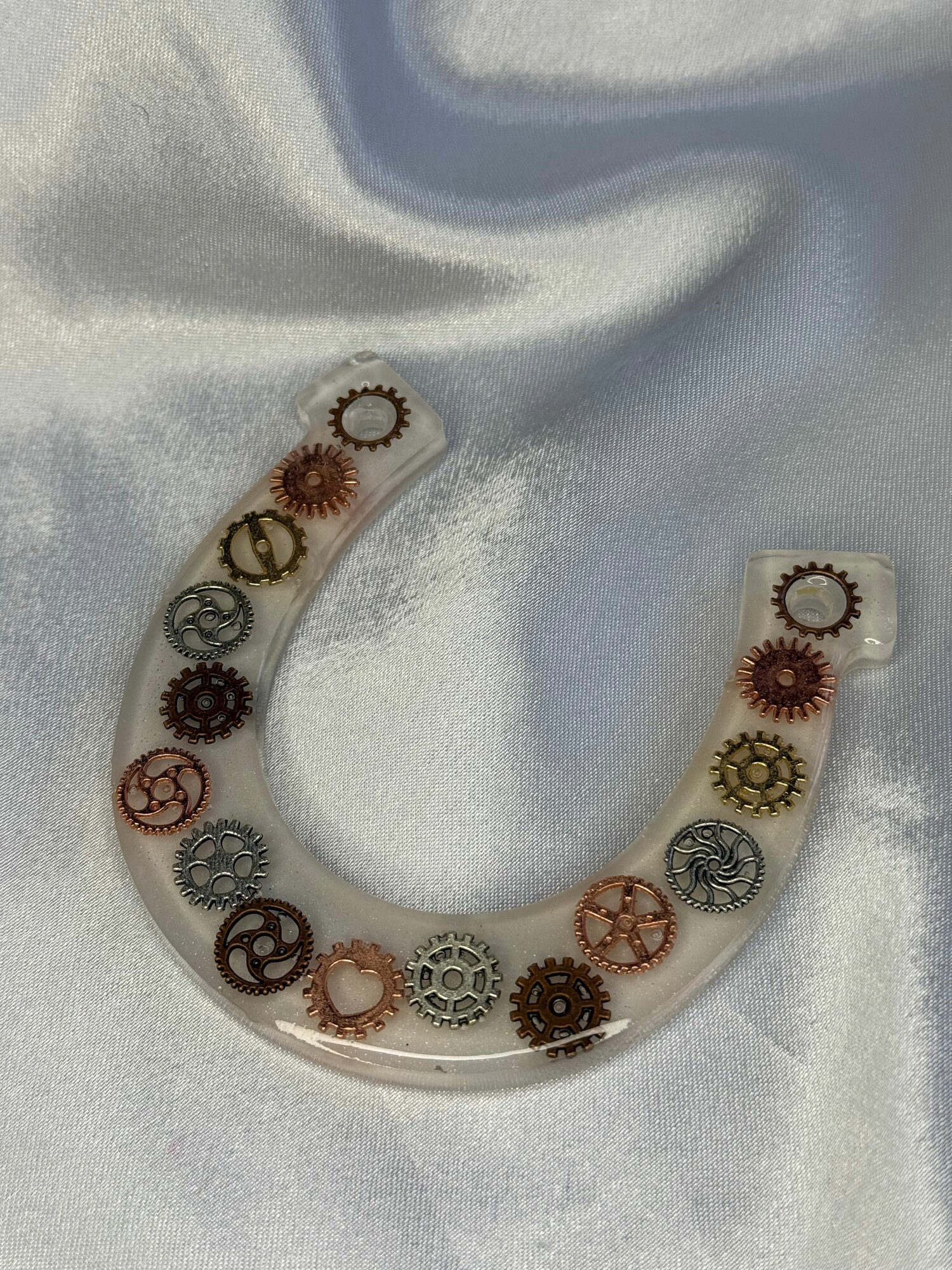 Подкова сувенирная на елку 9*9