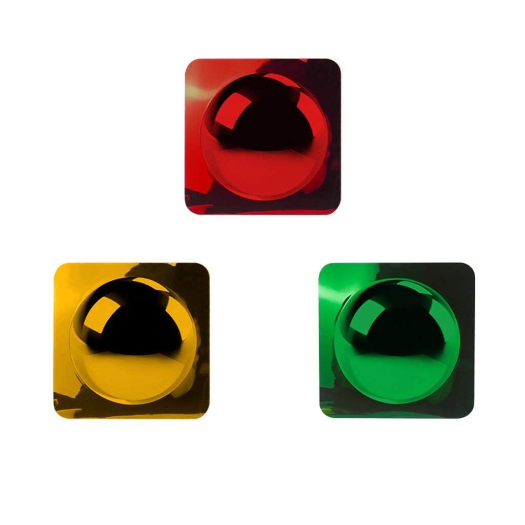 3шт Сенсорное Настенное стекло Акриловое Пузырчатое стекло для Украшения Стен Детского Класса Домашний Декор Сенсорной Комнаты Визуальная Стимуляция