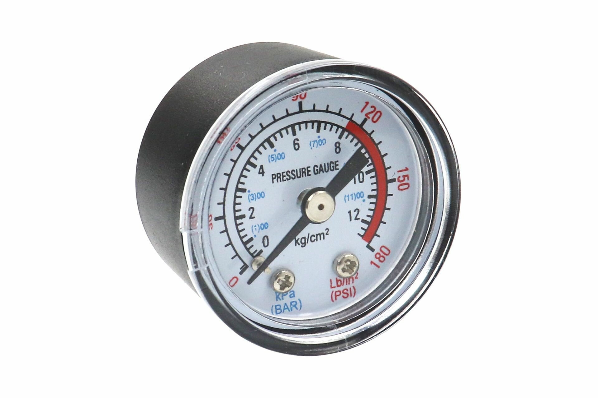 Манометр компрессора малый 010370(1) до 12атм, 1/8 H