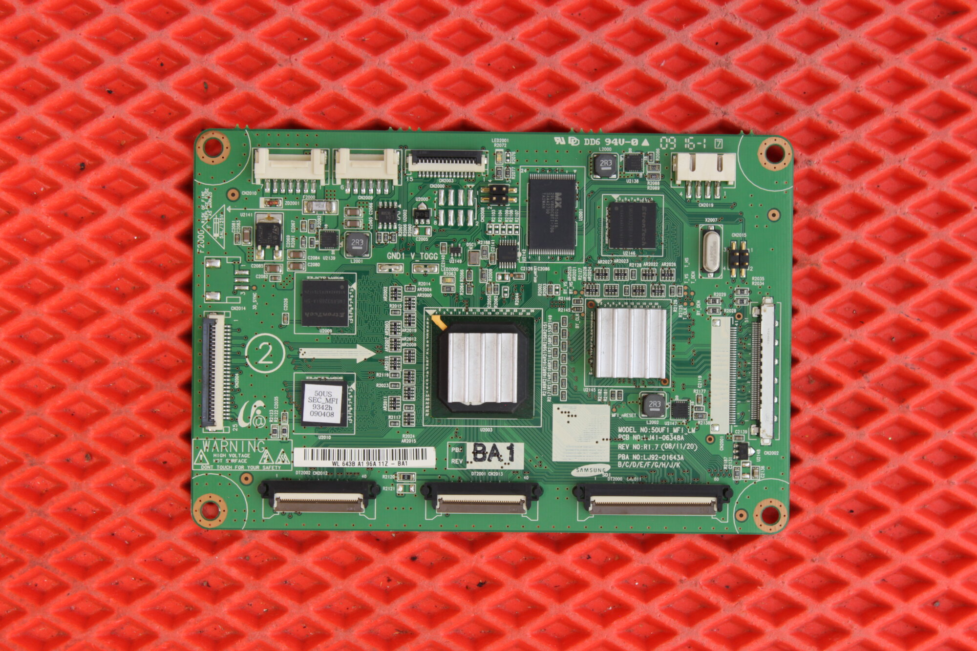 Модуль (T-CON) LJ41-06348A для телевизора SAMSUNG PS50B850Y1W в надёжной упаковке