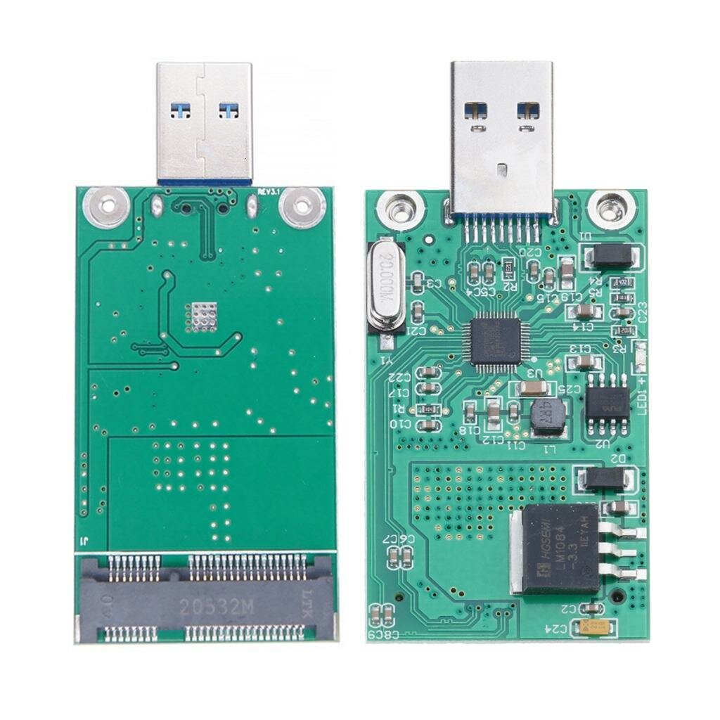 Адаптер mSATA в USB 3.0 — фото 1