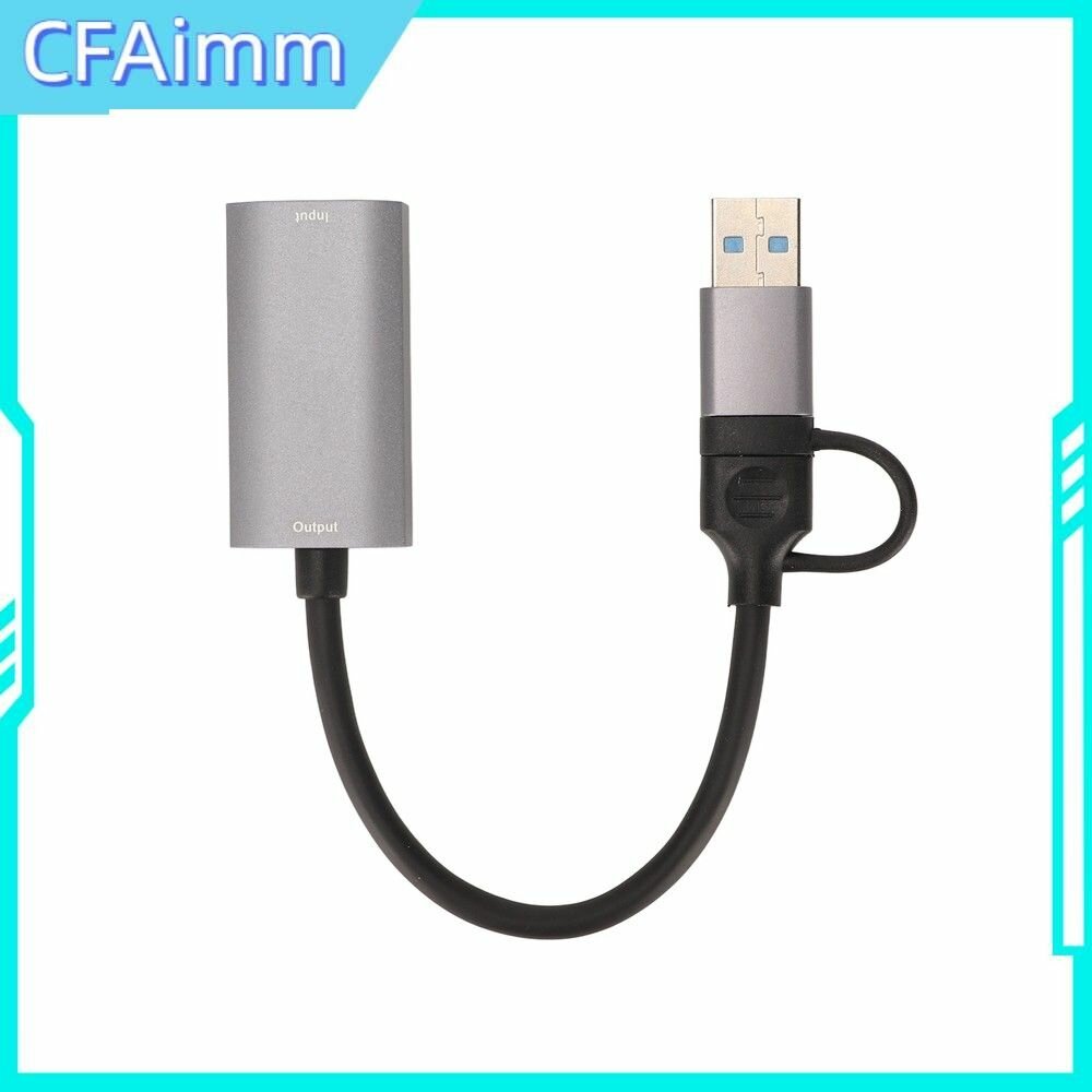 Карта видеозахвата 4K, USB Type C, для PS5 Xbox