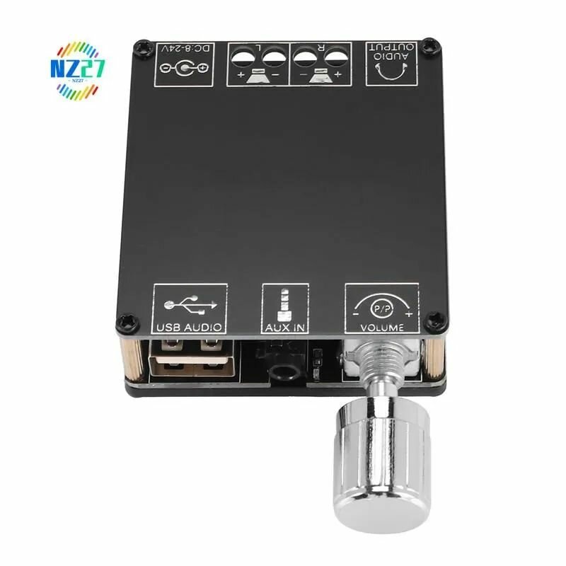(P S M J) XY-C50L MINI Bluetooth 5,0 беспроводной аудио цифровой усилитель мощности стерео плата 50Wx2 Amplificador 3,5 мм USB