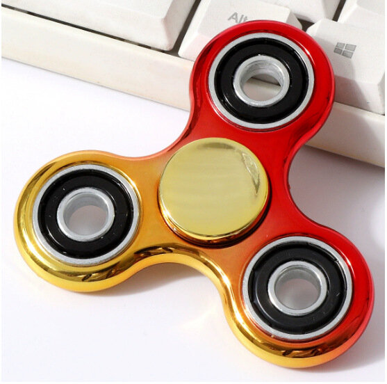 Красочный черный гироскоп на кончиках пальцев трехлистный спиральный гироскоп на кончиках пальцев студенческий