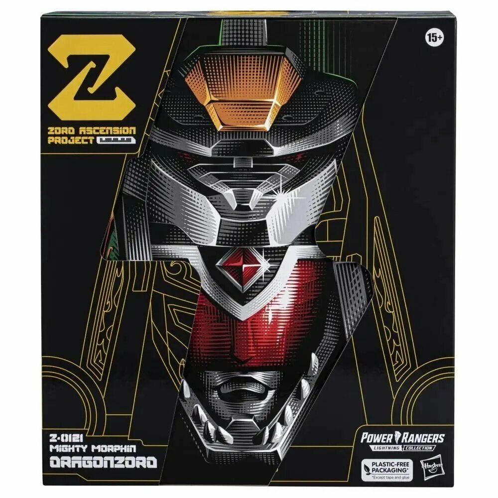 Игрушки Hasbro фигурки Power Rangers Lightning Collection Zord Ascension Project Mighty Morphin Dragonzord 1:144 Scale Collectible