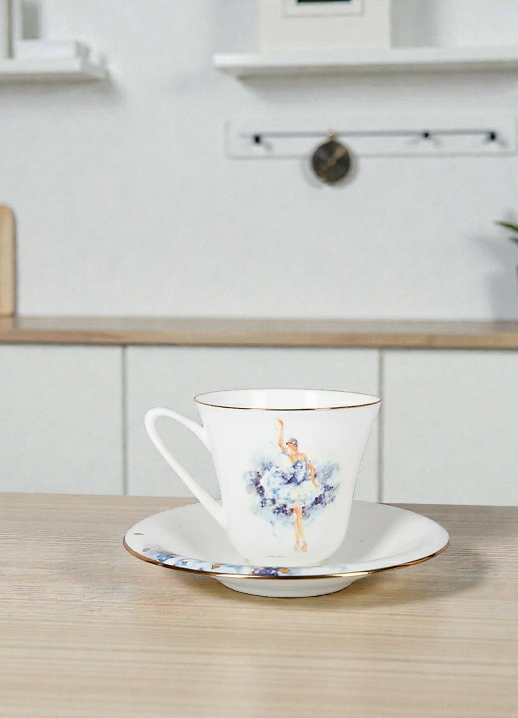 Чайная пара "Фея нежности " форма Сад, 200 мл, Императорский фарфоровый завод