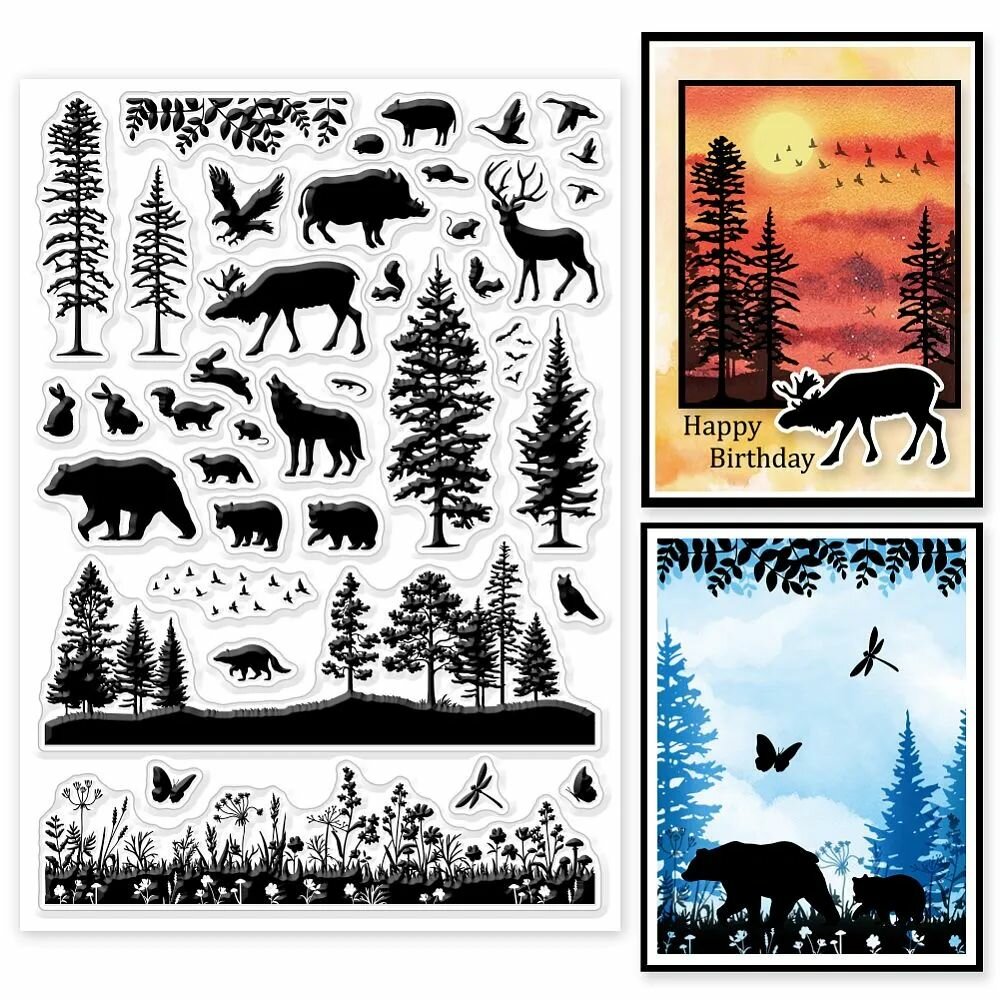 1 шт. штампов для скрапбукинга, фотоальбомов, декоративных открыток, листов штампов, рамок из пленки, смешанных форм 21x14,8x0,3 см