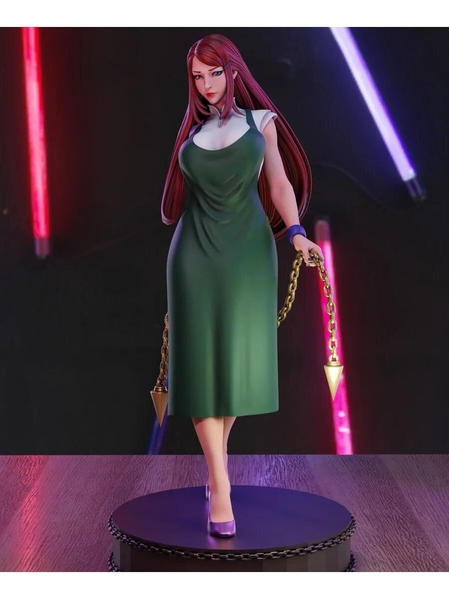 Коллекционная фигурка Kushina под покраску 20 см