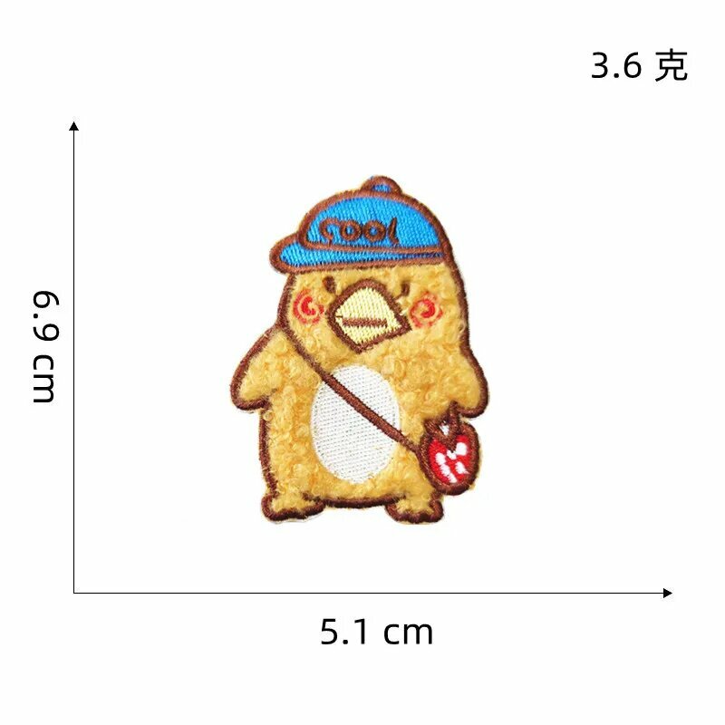 Вышитый плюшевый медведь чехол для телефона 1