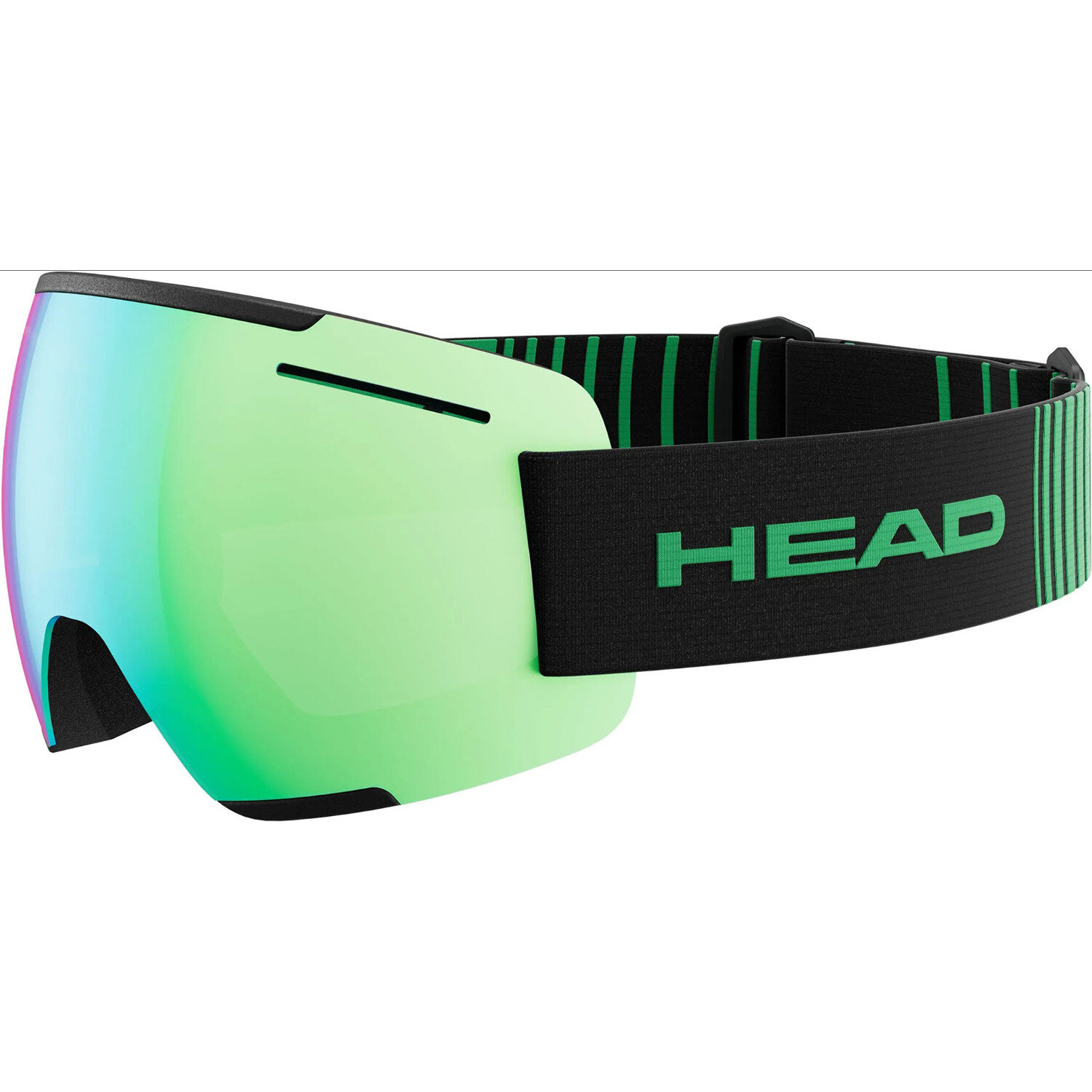 Горнолыжные очки Head F-LYT Green-Black S2 25/26 зеленый, для мужчин , Зеленый