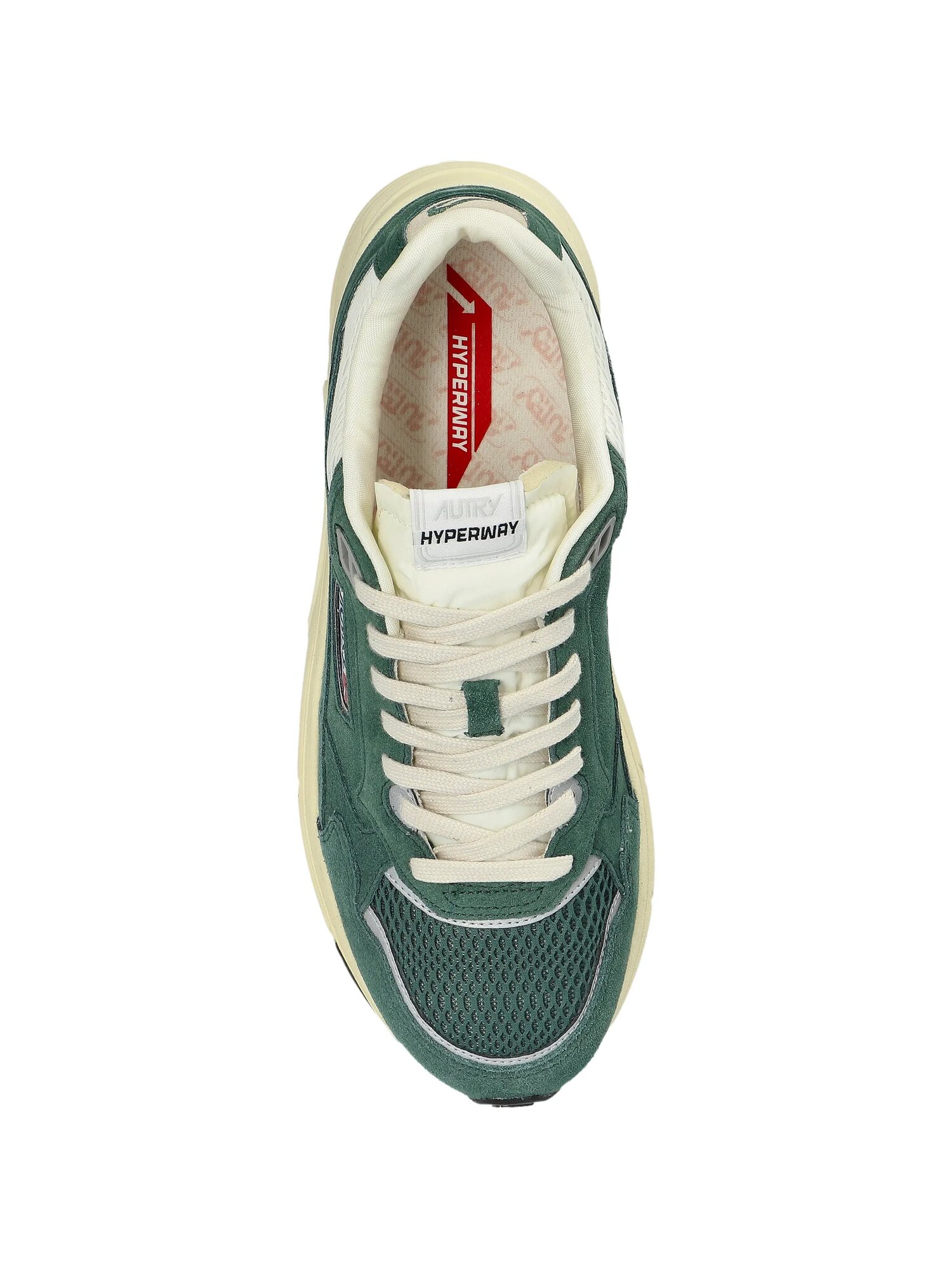 Кроссовки AUTRY Panelled sneakers, размер 44, green — фото 1