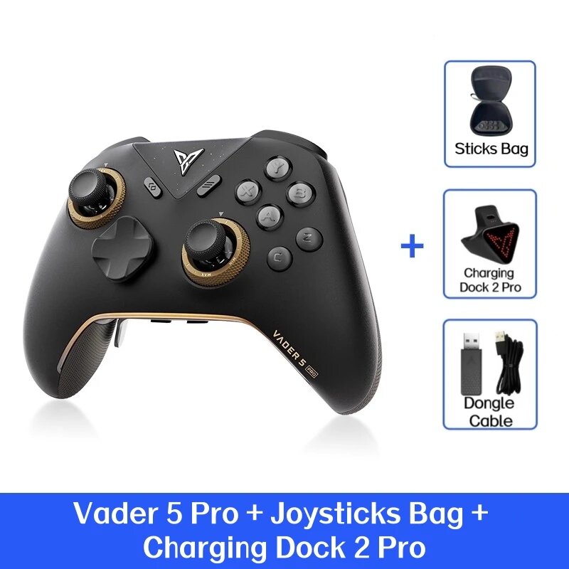 FLYDIGI Vader 5 Pro 5PRO Беспроводной геймпад add Sticks Bag Dock