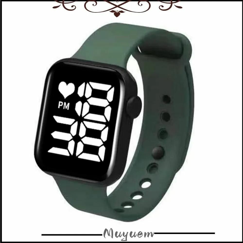 Фитнес-браслет 220829WD02-6_MUY_W1U4I1, зеленый