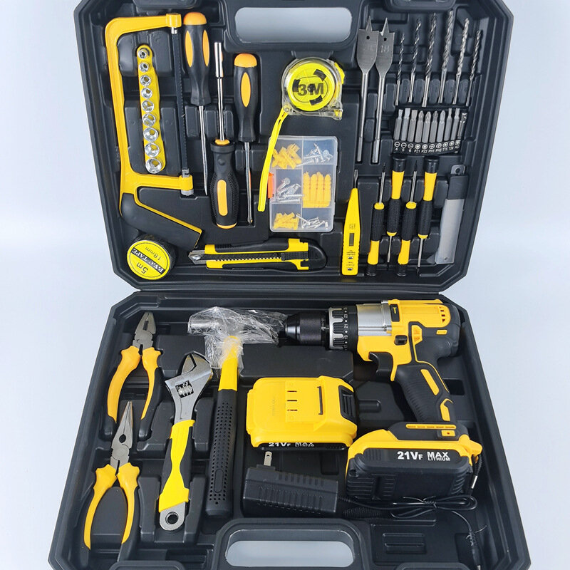 Горячая распродажа по специальной ценеЭлектрическая дрель DeWalt, ударная дрель, бытовая мини-дрель-пистолет, инструмент на литиевой батарее, многофункциональная аккумуляторная электрическая дрель.