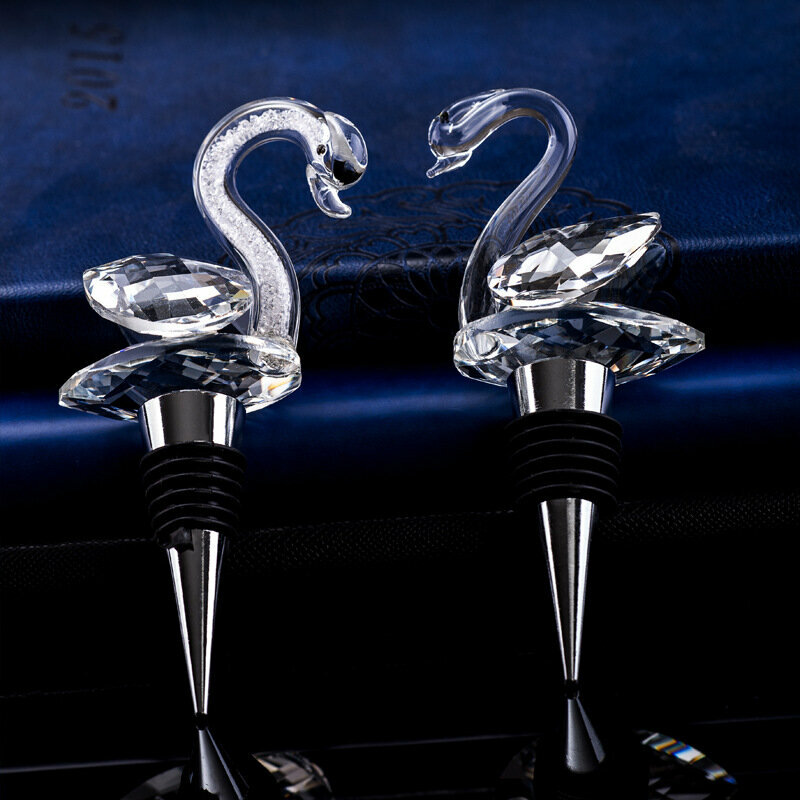 Поставка кристального стеклянного пробки для вина, пробки для шампанского, креативная белая кристальная сфера, пробка для красного вина