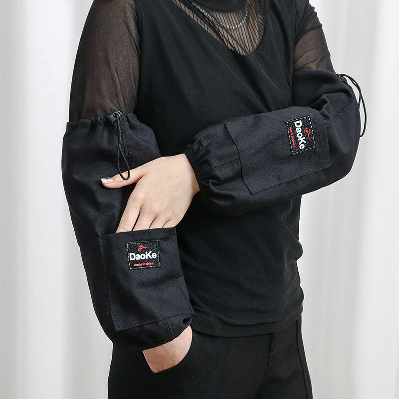 Водонепроницаемые рукава для кухни 2025 года, новые домашние маслостойкие рукава для мужчин и женщин, осенние и зимние удлиненные и расширенные рабочие рукава