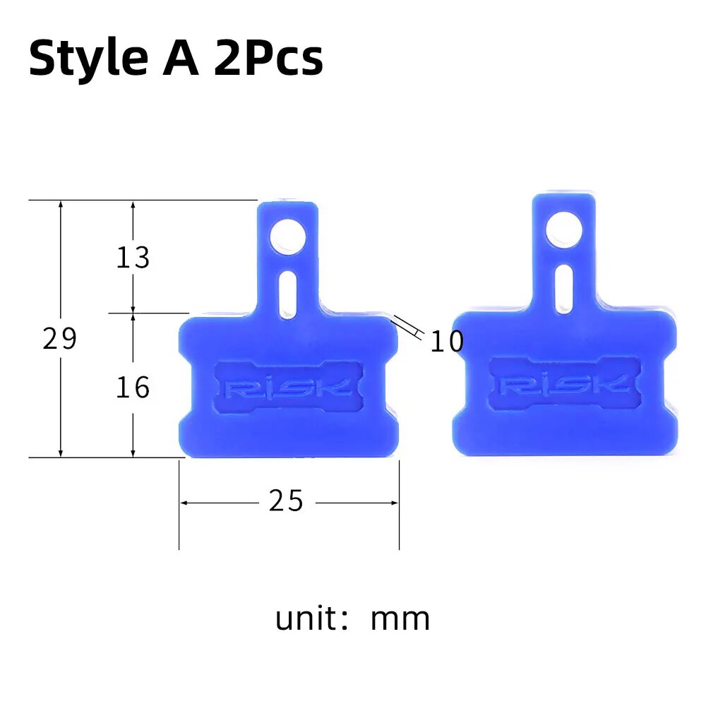 Велосипедные тормозные проставки Style A 2pcs, синие
