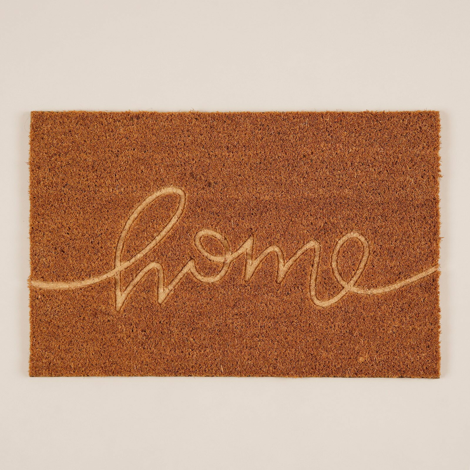 Коврик придверный SL Home, 40x60 см, кокосовое волокно, цвет: бежевый