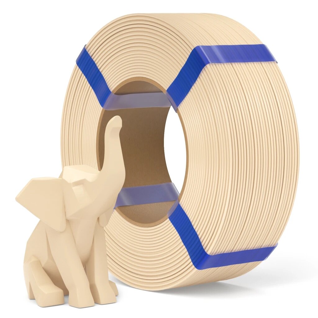 ELEGOO PLA Basic Refill Filament 1.75 мм, чёрный, 1 кг Beige