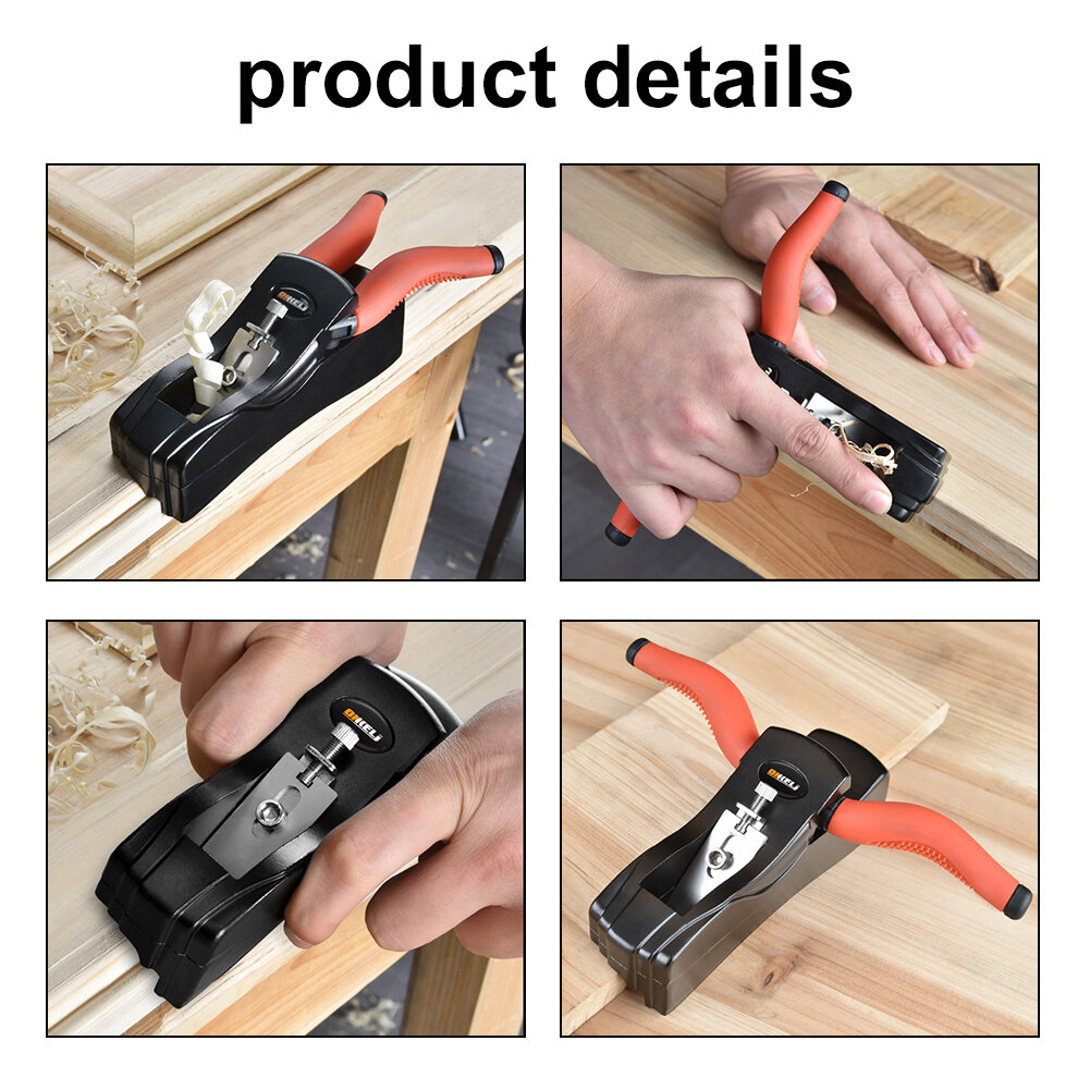 Плоскости деревообрабатывающие портативные для снятия фаски, складной инструмент для обрезки под углом 45°, строгание кромок