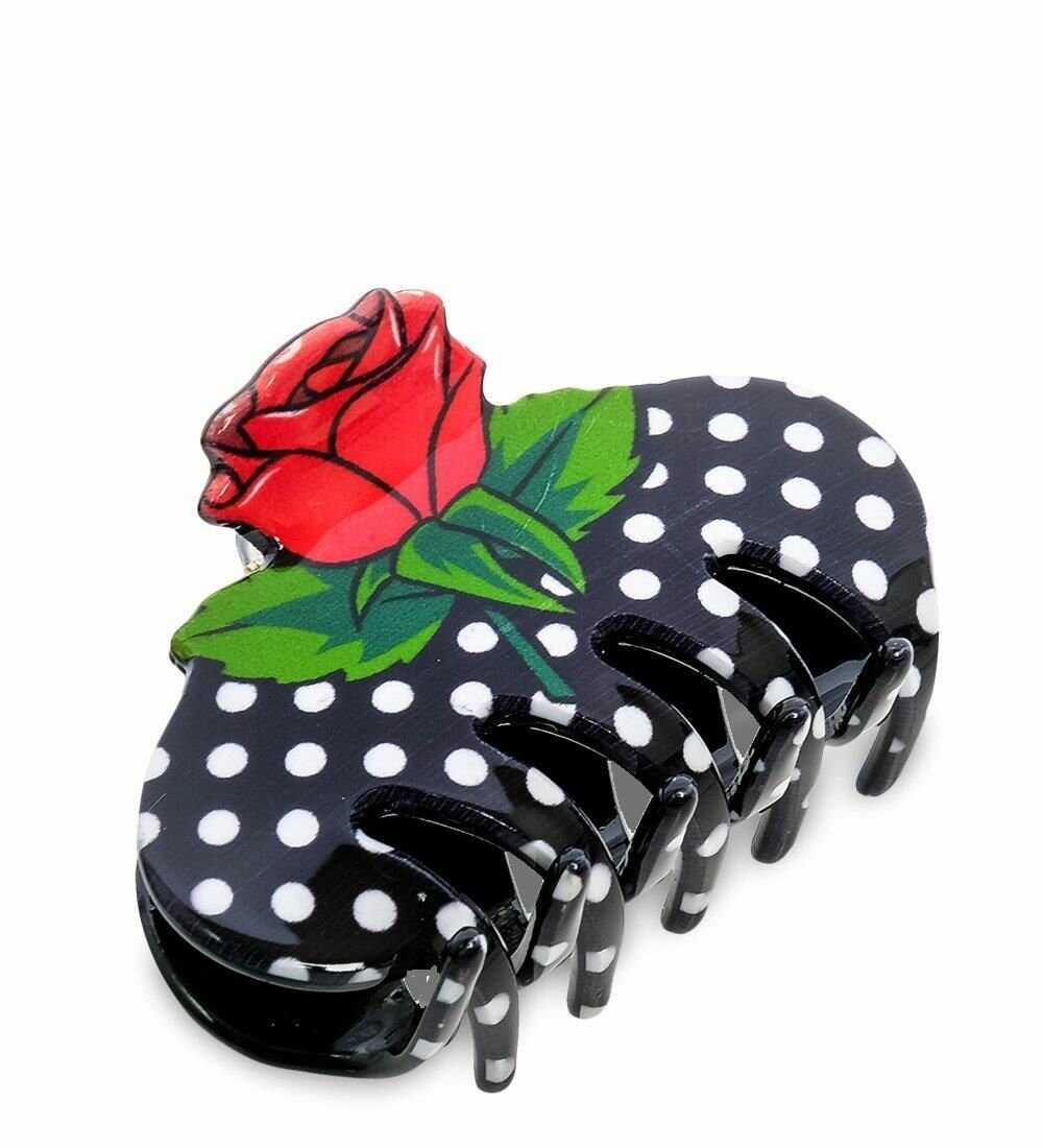 Заколка-краб для волос Роза Mark Rita MR-05 Mark Rita