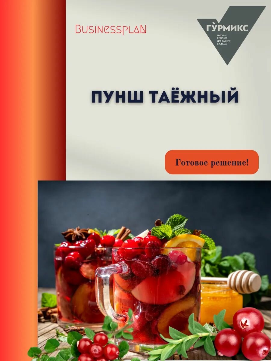 Основа для пунша Гурмикс "Таёжный", для согревающих напитков, 2 кг — фото 1
