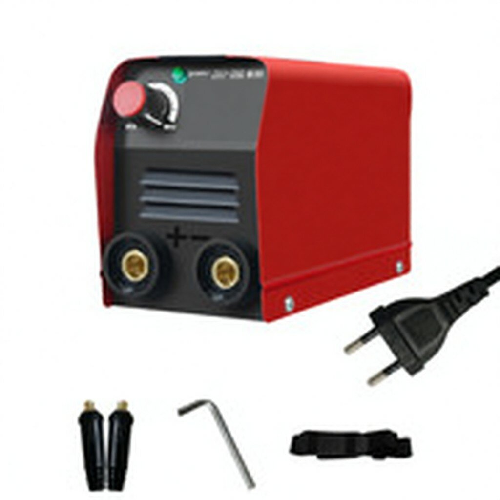 Электрическая сварочная машина переносимая бытовая мини ZX7-250 с регулируемым током 20-250A, IGBT, цифровое оборудование для пайки с LED-дисплеем, материал ABS+металл, входное напряжение 220V±15%, ёмкость конденсатора 680UF, толщина сварки 2-8мм,