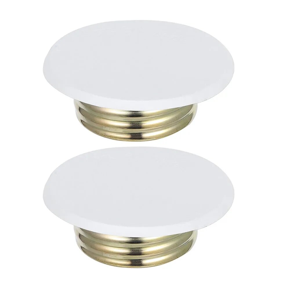 Чехлы для пожарных спринклеров, скрывающие головки, выполнены из железа, 6 предметов