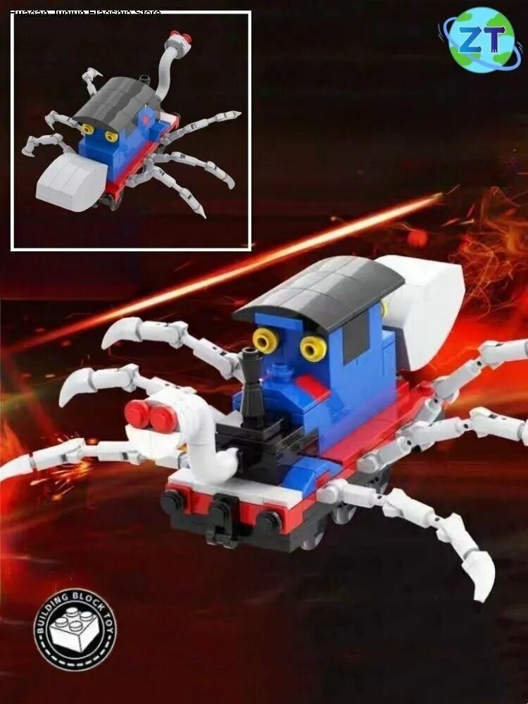 Автобус пожиратель, подвижная игрушка из пластика