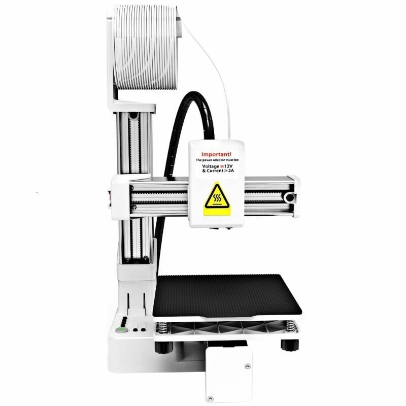K10 Маленький 3D-принтер, Белый - AU