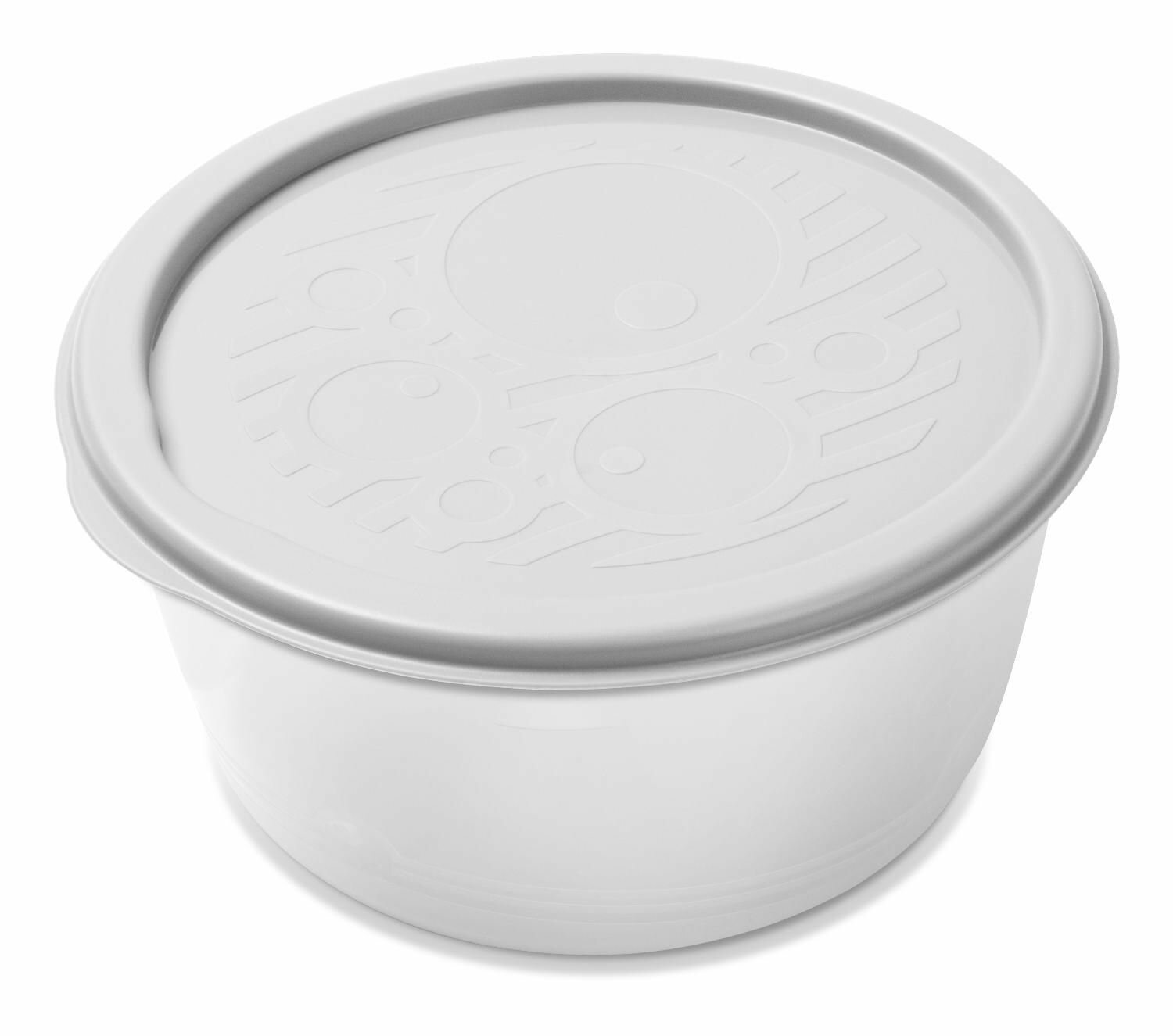 Многофункциональный круглый низкий контейнер Martika №4, 1.4 л С257