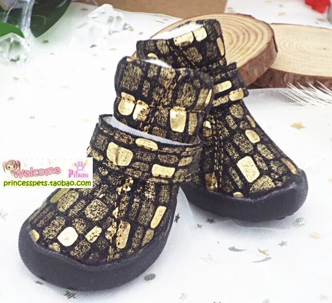 Dog Shoes, Teddy Dog Shoes, Pet Shoes, Puppy Shoes, Non-Slip Shoes, All-Season Shoes, Small Dog Shoes Black 1204_No. 2